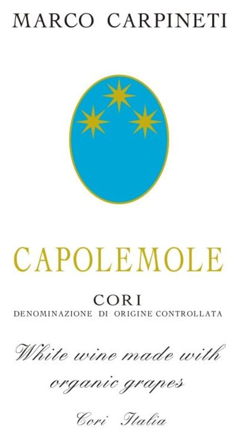 Marco Carpineti Cori Capolemole Bianco 2015 | Wine.com