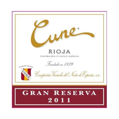 Cune Gran Reserva 2011 | Wine.com