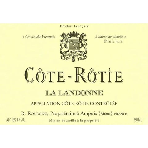 Rene Rostaing Cote-Rotie La Landonne 1998 | Wine.com