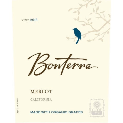 Bonterra Organically Grown Merlot 2015 | Wine.com