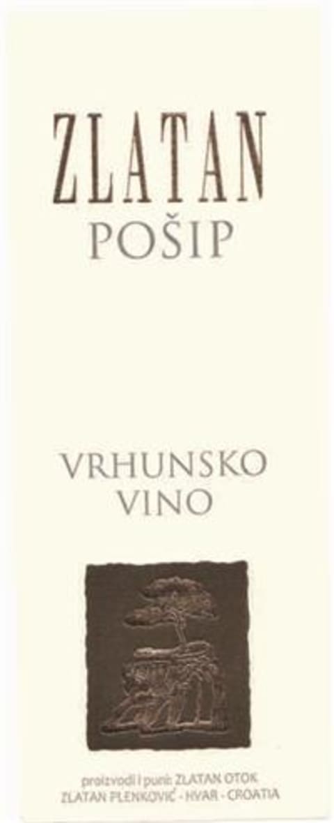 Plenkovic Winery Zlatan Otok Posip 2014 | Wine.com