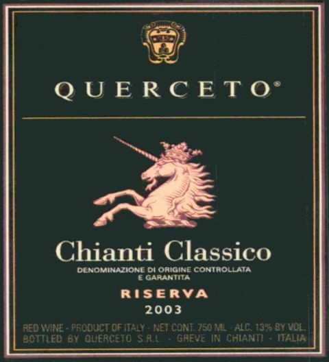 Castello di Querceto Chianti Classico Riserva 2003 | Wine.com