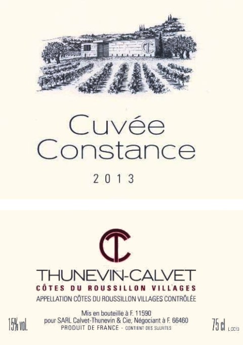 Calvet-Thunevin Cuvee Constance Red Blend 2013 | Wine.com