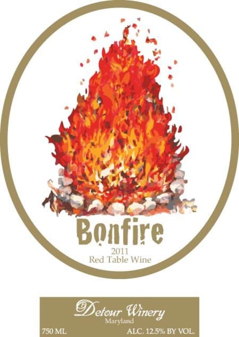 Detour Winery Bonfire 2011 | Wine.com