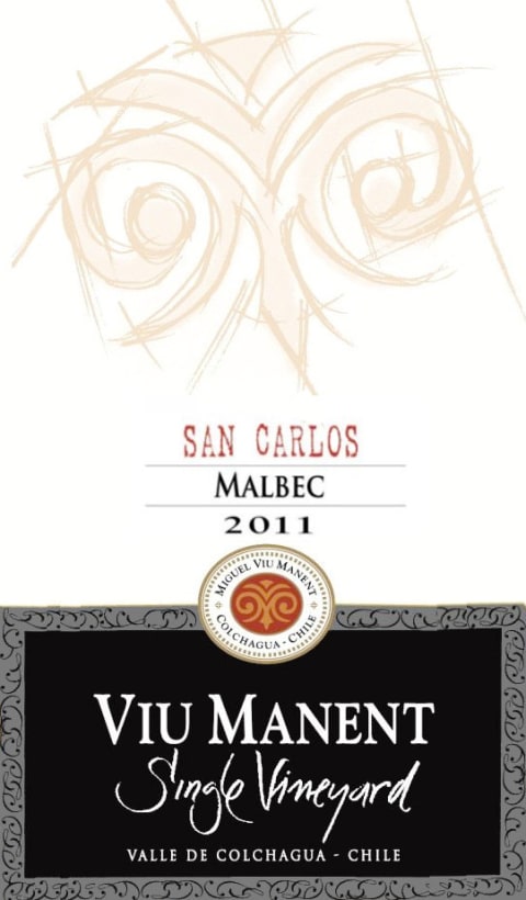 Viu Manent Single Vineyard San Carlos Malbec 2011 | Wine.com