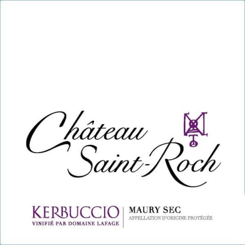 Chateau Saint Roch Cotes du Roussillon Kerbuccio Maury Sec 2015 | Wine.com