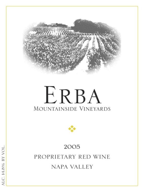 Erba Mountain Vineyards Proprietary Red 2005 | Wine.com