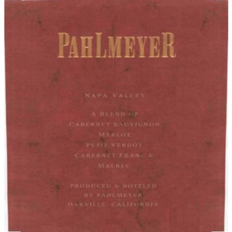 Pahlmeyer Napa Valley Proprietary Red 1998 | Wine.com
