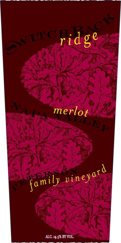 Switchback Ridge Peterson Family Vineyard Merlot 2012 | Wine.com
