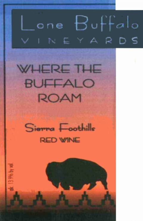 Lone Buffalo Vineyards Where The Buffalo Roam Red 2009 | Wine.com