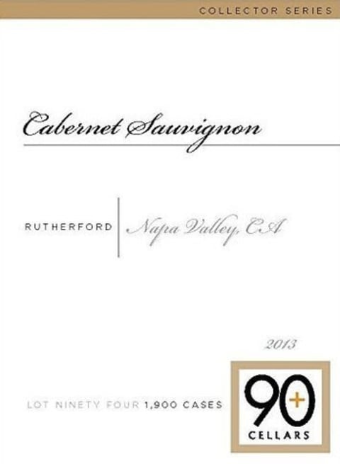 Ninety Plus Cellars Lot 94 Collectors Series Cabernet Sauvignon 2013 ...
