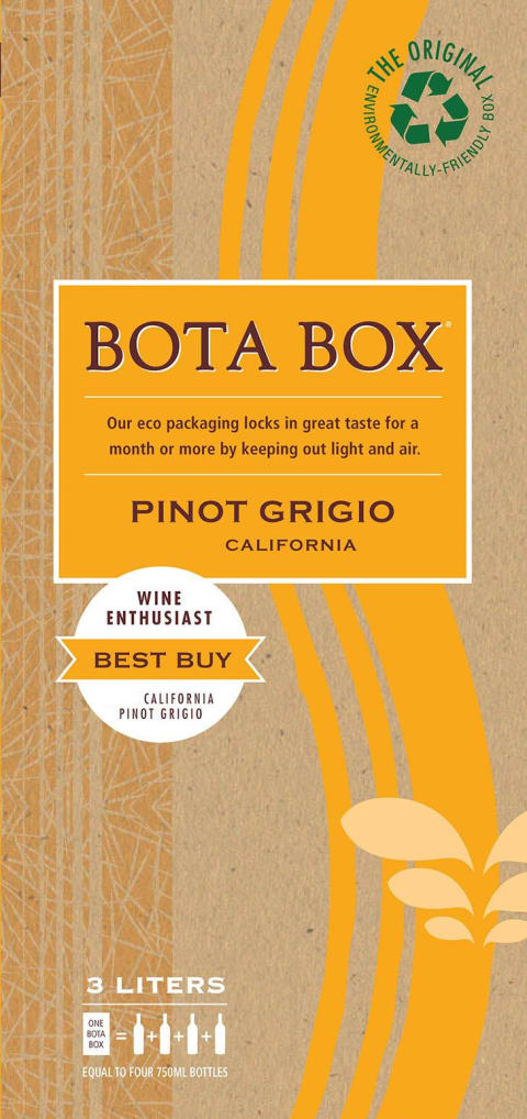 Bota Box Pinot Grigio 2016 | Wine.com