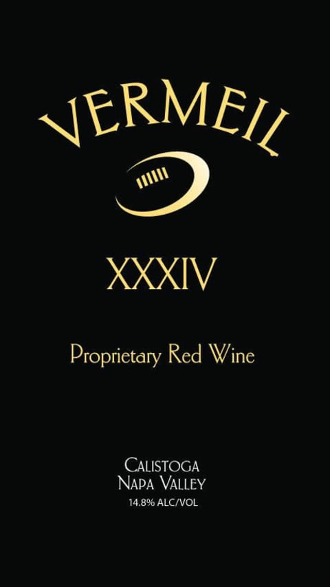 Vermeil Wines XXXIV Proprietary Red 2013 | Wine.com