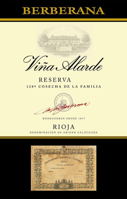 Berberana Vina Alarde Rioja Reserva 2007 | Wine.com