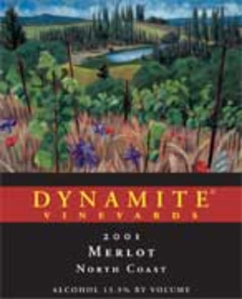 Dynamite Vineyards Dynamite Merlot 2001 | Wine.com