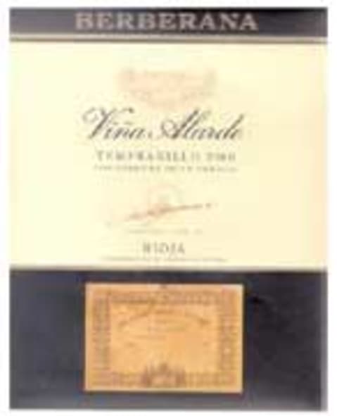 Berberana Vina Alarde Rioja Tempranillo 2000 | Wine.com