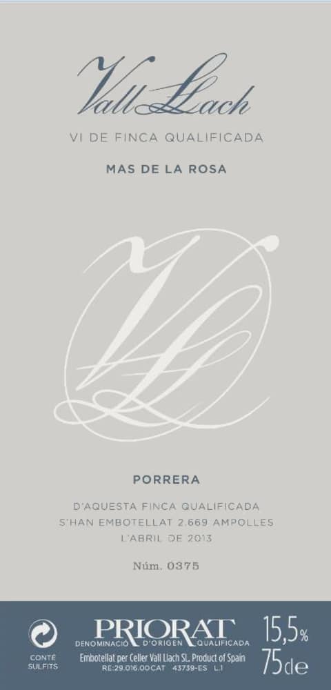 Vall Llach Vi de Finca Mas de la Rosa 2013 | Wine.com