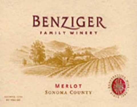 Benziger Merlot 2002 | Wine.com