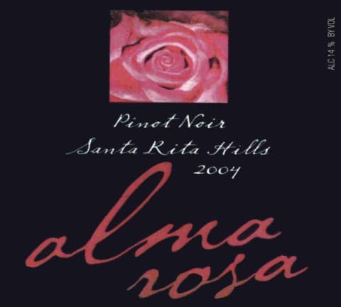 Alma Rosa Sta. Rita Hills Pinot Noir 2004 | Wine.com