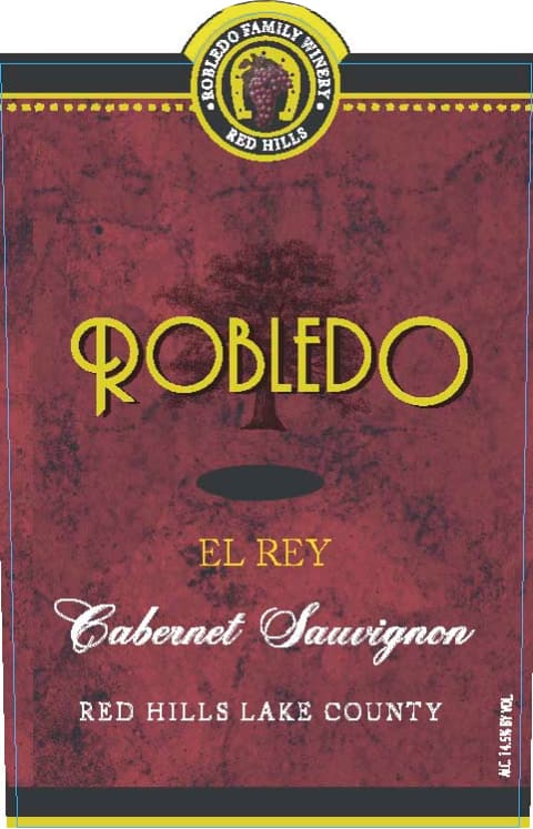 Robledo Family Winery El Rey Cabernet Sauvignon 2011 | Wine.com