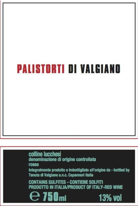 Tenuta di Valgiano Palistorti Rosso 2020 | Wine.com