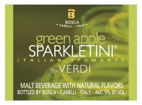 Bosca Green Apple Sparkletini Spumante | Wine.com