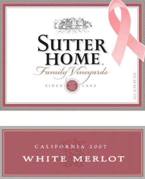 Sutter Home White Merlot 2007 | Wine.com