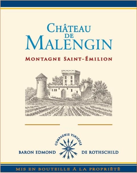 Chateau de Malengin Montagne Saint-Emilion 2016 | Wine.com