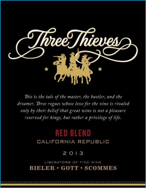 Three Thieves Red 2013 | Wine.com
