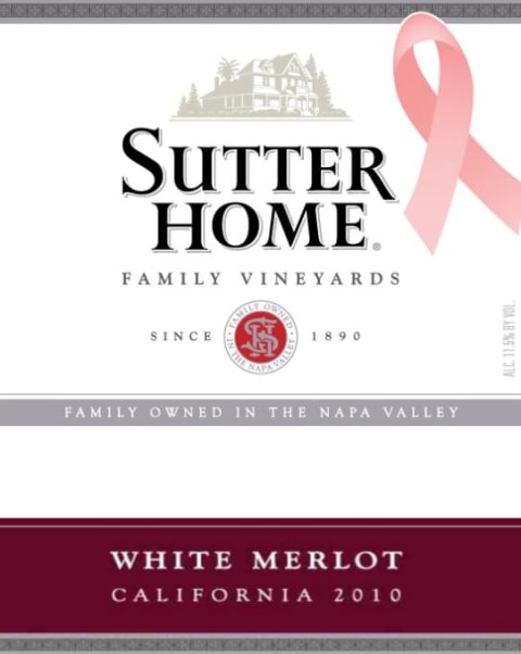 Sutter Home White Merlot 2010 | Wine.com