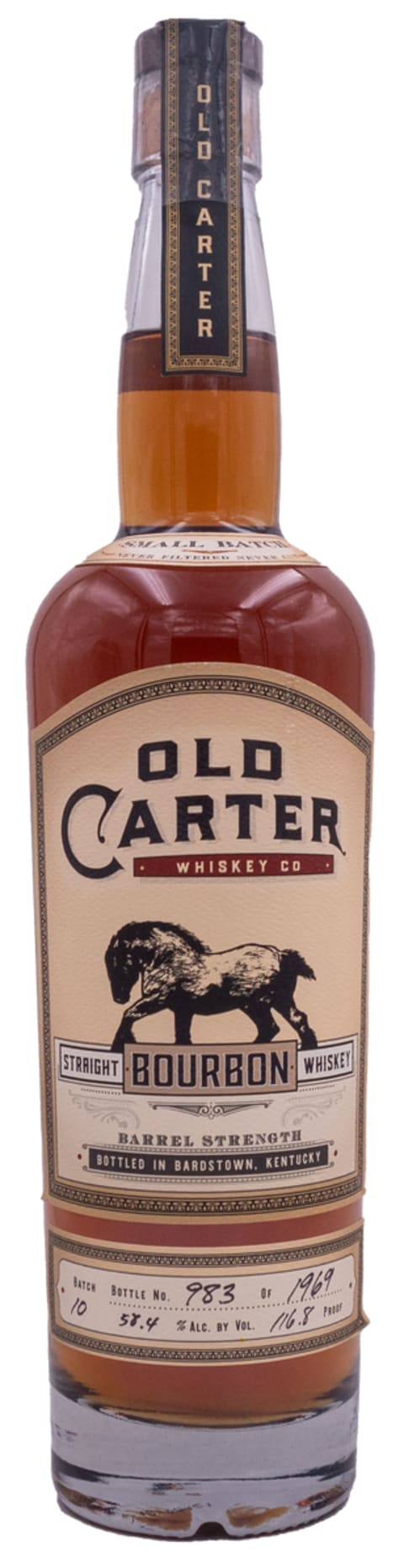 Old Carter Straight American Whiskey Batch 10 | Wine.com