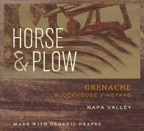 Horse & Plow Winery Blockhouse Vineyard Grenache 2017 | Wine.com
