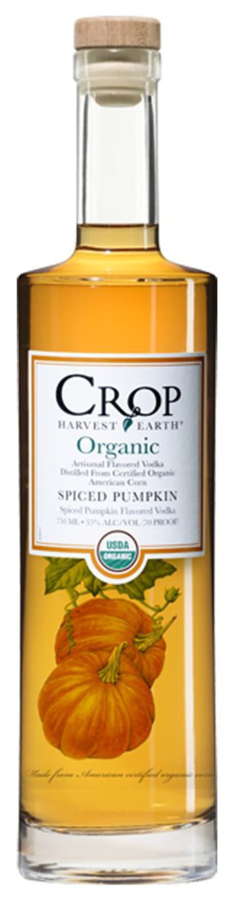 Crop Organic Earth Spiced Pumpkin Vodka | Wine.com