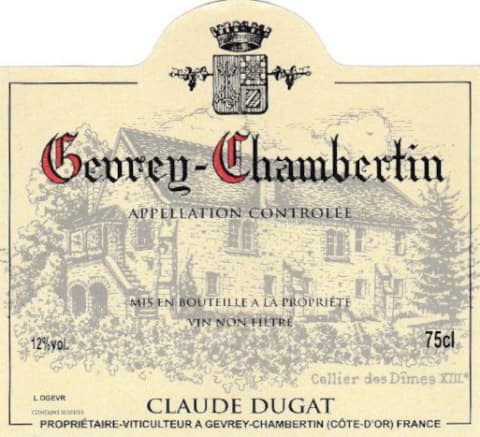 Domaine Claude Dugat Gevrey-Chambertin 2019 | Wine.com