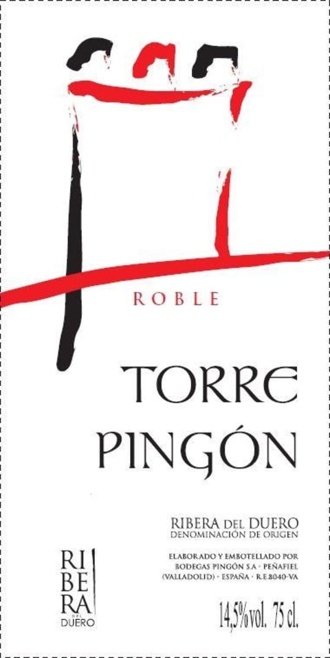 Bodegas Pingon Torre Pingon Roble 2016 | Wine.com