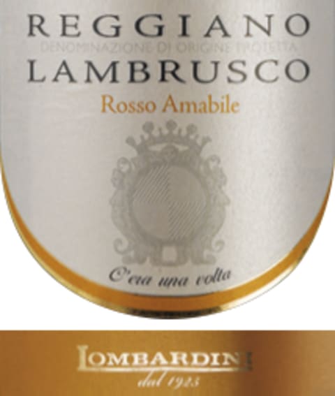 Lombardini Reggiano Lambrusco Rosso Amabile C'era Una Volta | Wine.com