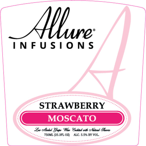 Allure Infusions Strawberry Moscato | Wine.com
