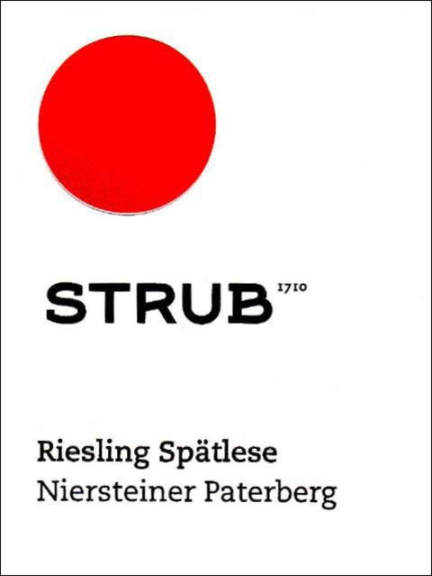 Strub Niersteiner Paterberg Riesling Spatlese 2021 | Wine.com
