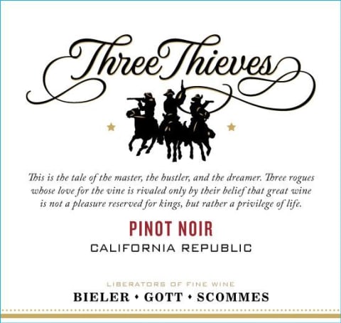 Three Thieves California Republic Pinot Noir 2017 | Wine.com