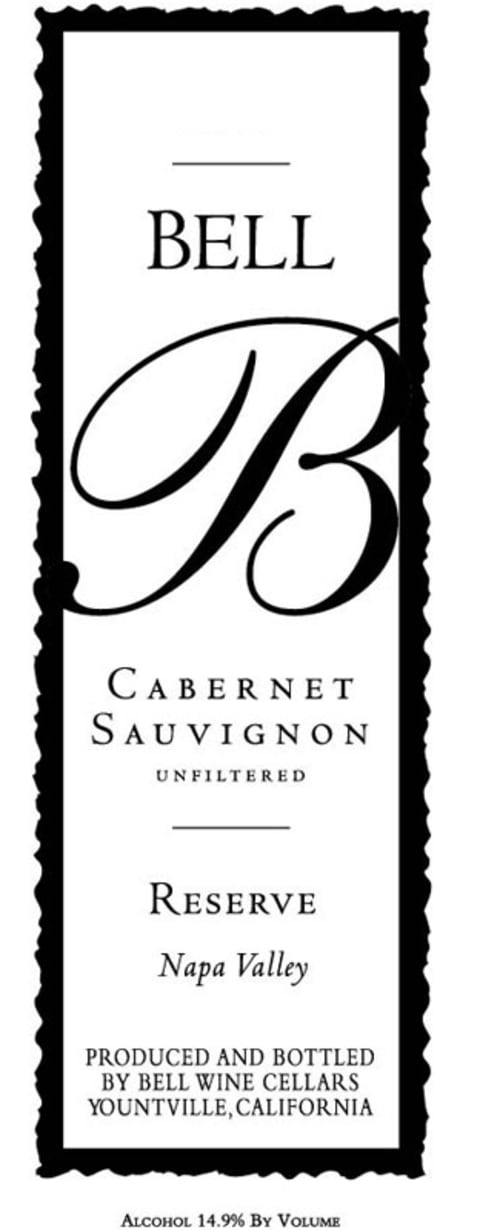 Bell Wine Cellars Reserve Cabernet Sauvignon 2018 | Wine.com