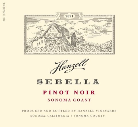 Hanzell Sebella Pinot Noir 2021 | Wine.com