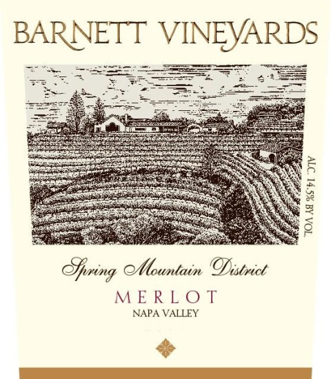 Barnett Vineyards Spring Mountain Merlot 2021 | Wine.com