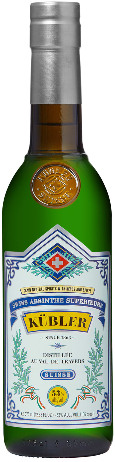 Kubler Absinthe (375ML half-bottle) | Wine.com