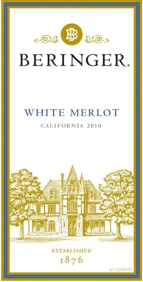 Beringer White Merlot 2010 | Wine.com
