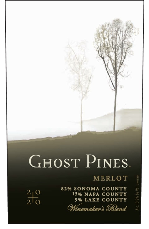 Ghost Pines Merlot 2020 | Wine.com