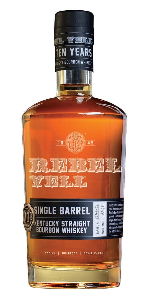Rebel 10 Year Single Barrel Kentucky Straight Bourbon Whiskey | Wine.com
