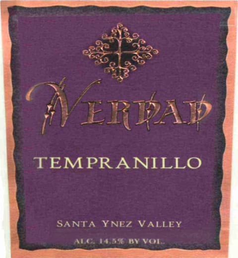 Verdad Santa Ynez Valley Tempranillo 2005 | Wine.com