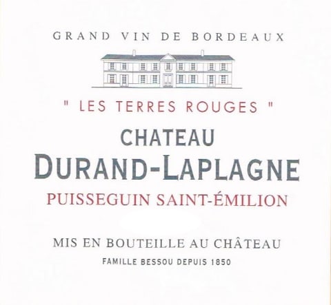 Chateau Durand-Laplagne Les Terres Rouges Puisseguin-St. Emilion 2019 ...