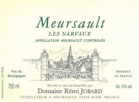 Domaine Remi Jobard Meursault Les Narvaux 2017 | Wine.com