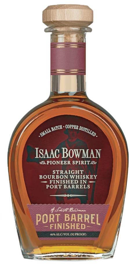 Bowman Isaac Port Barrel Finished Straight Bourbon Whiskey | Wine.com